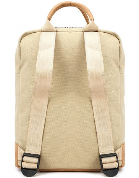 Mi-Pac Backpack Tote Canvas Sand | Mister Pac